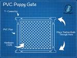 3 DIY PVC Pet Gates - PatchPuppy.com